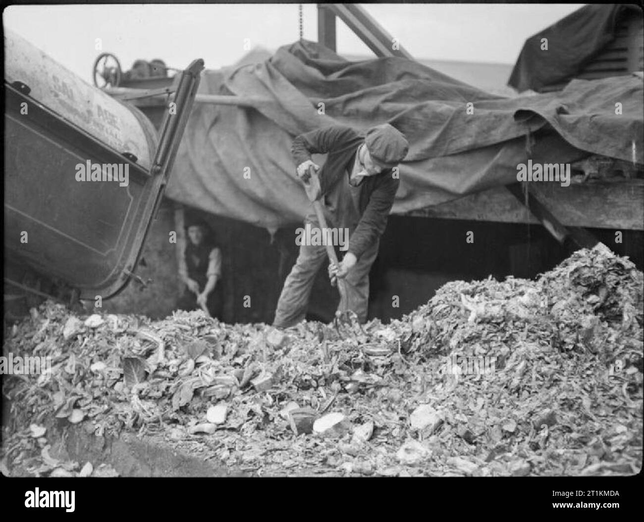 Pile of feed Black and White Stock Photos & Images - Alamy