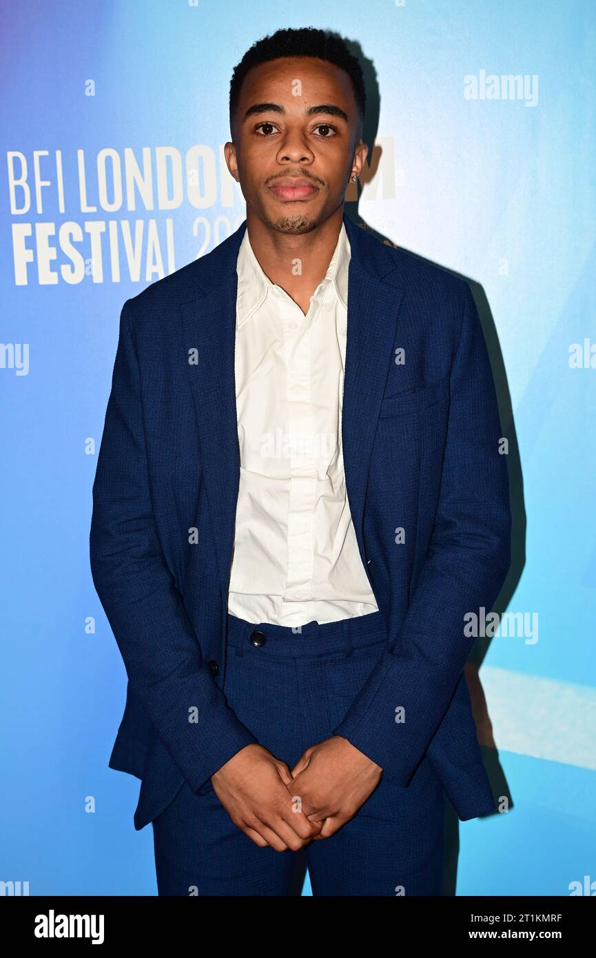 BFI Southbank, NFT1, London, UK. 14th Oct, 2023. Keenan Munn-Francis ...