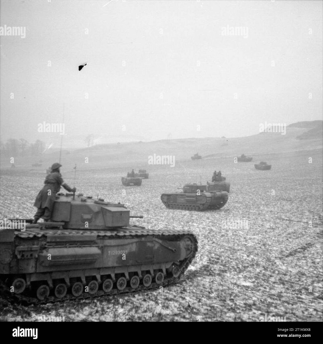 Allied Forces in the United Kingdom 1939-45 Churchill Mark IV infantry ...