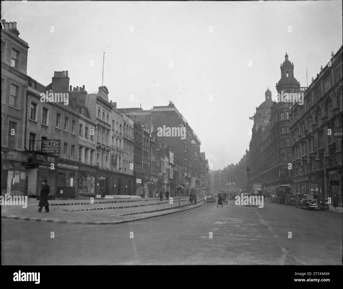 London As USUAL- Everyday Life in London, England, 1940 Pedestrians and ...