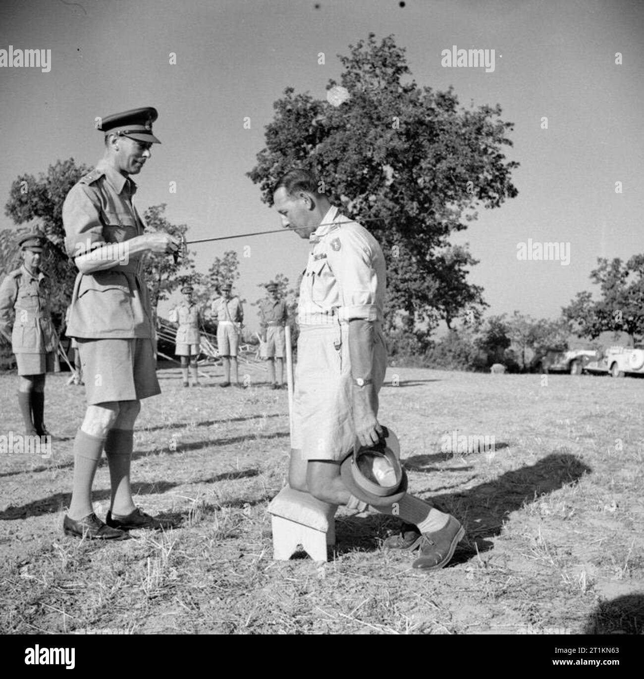 The British Army in Italy 1944 King George VI knights General Sir ...
