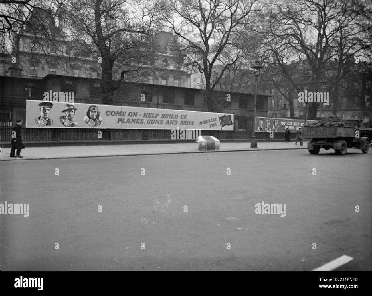 Ministry of Information Campaign Posters, London, UK, 1941 A view of a ...