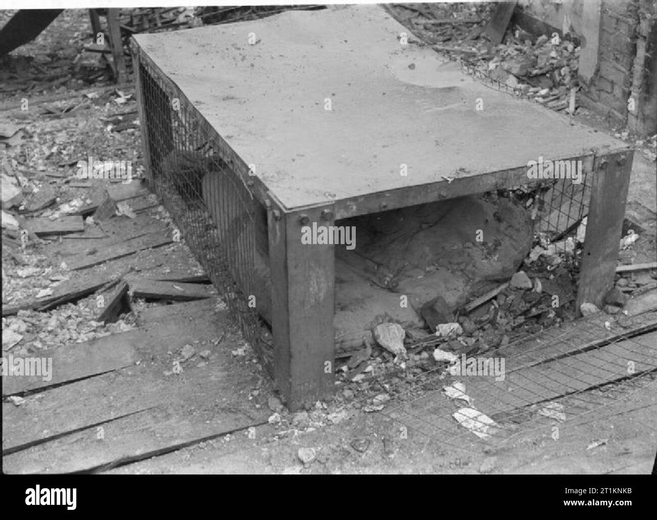 Morrison Shelter on Trial- Testing the New Indoor Shelter, 1941 This ...