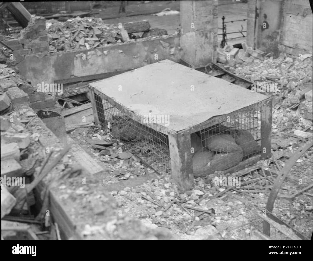 Morrison Shelter on Trial- Testing the New Indoor Shelter, 1941 This ...