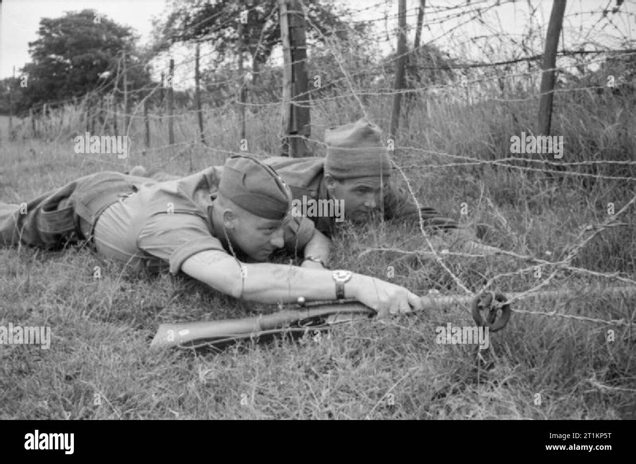 Newfoundland Troops in England, Commando Training, 1942 BSM 'Tosh' John ...