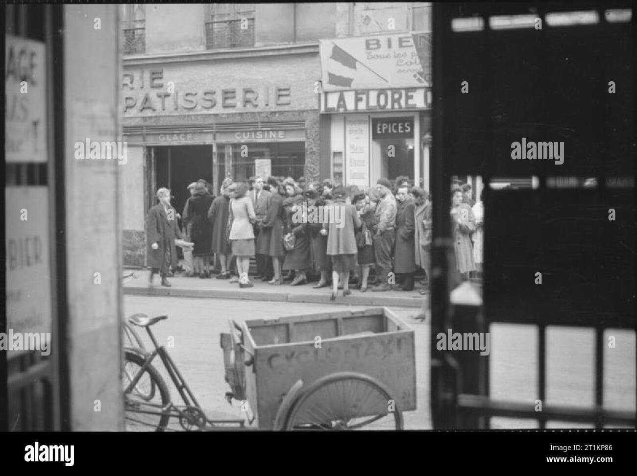 Paris, Spring 1945- Everyday Life in Liberated Paris, France, 1945 A ...