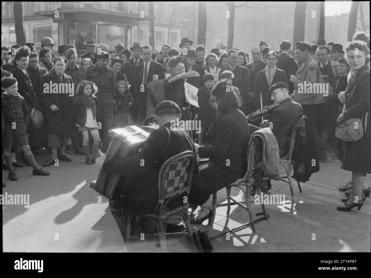 Paris, Spring 1945- Everyday Life in Liberated Paris, France, 1945 A ...