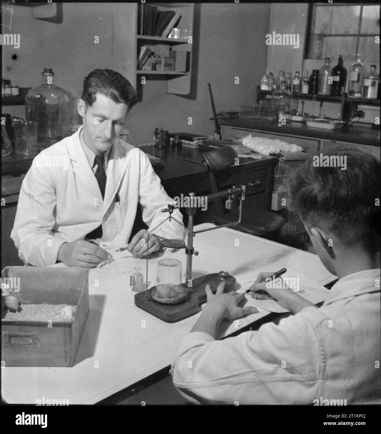 Penicillin Past, Present and Future- the Development and Production of Penicillin, England, 1943 ...