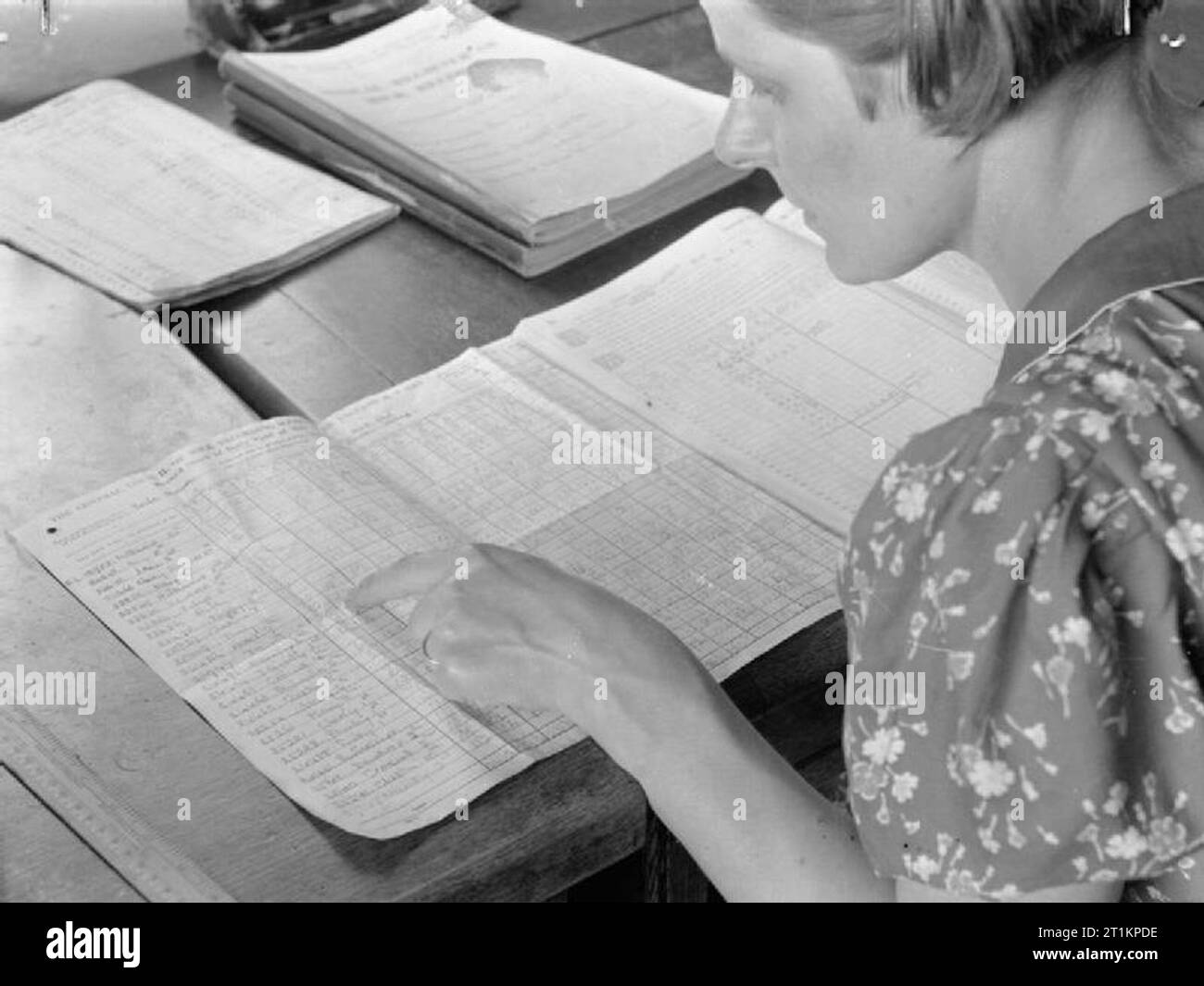 Parsonage Farm- Dairy Farming in Devon, England, 1942 A worker at Old ...