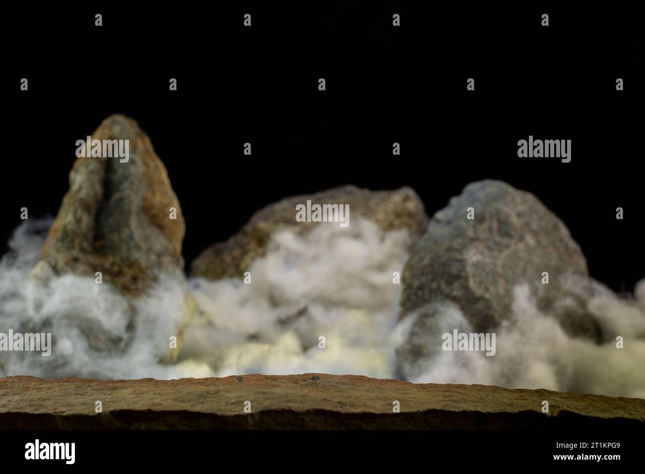 A Horizontal Low Perspective Rock for a Product Display, Showing Close ...