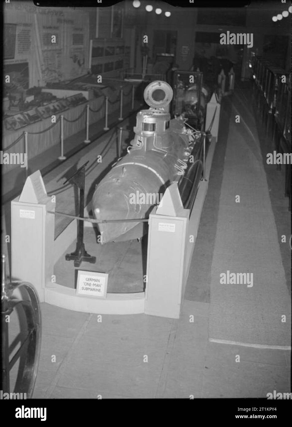 Reopening of the Imperial War Museum, London, England, UK, 1946 A ...