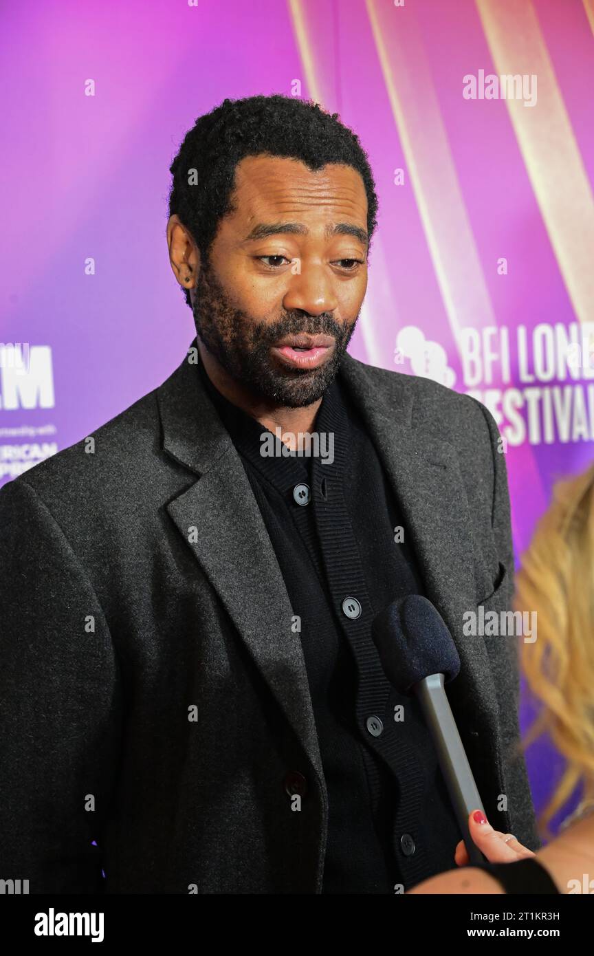 BFI Southbank, NFT1, London, UK. 14th Oct, 2023. Nicholas Pinnock ...