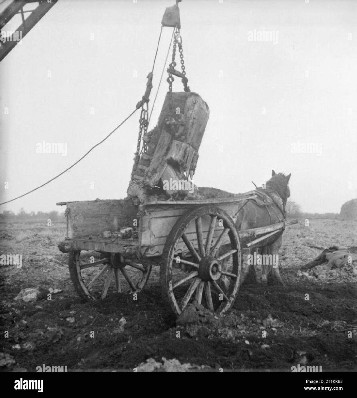 Soil Conservation in Huntingdonshire- Agriculture in England, UK, 1944 ...