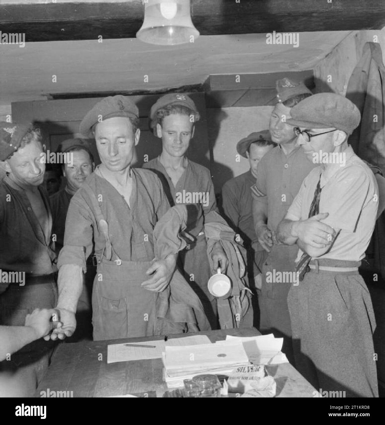 Soldiers Working on the Land- Helping With the Harvest, UK, July 1945 ...
