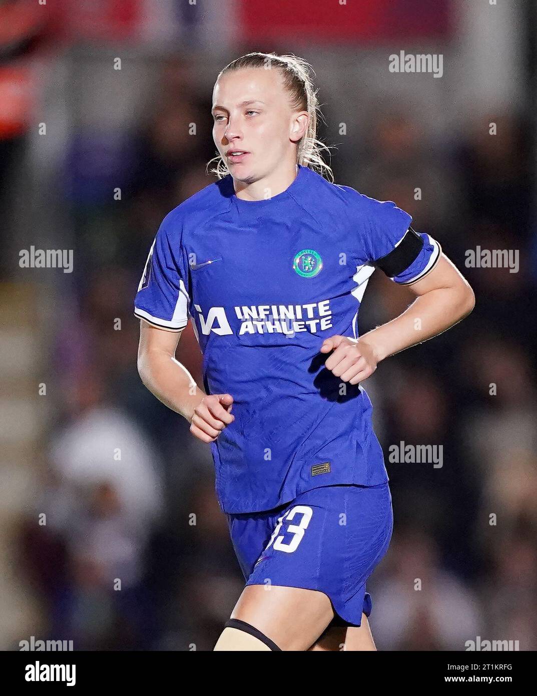Chelsea’s Aggie Beever-Jones during the Barclays Women's Super League ...
