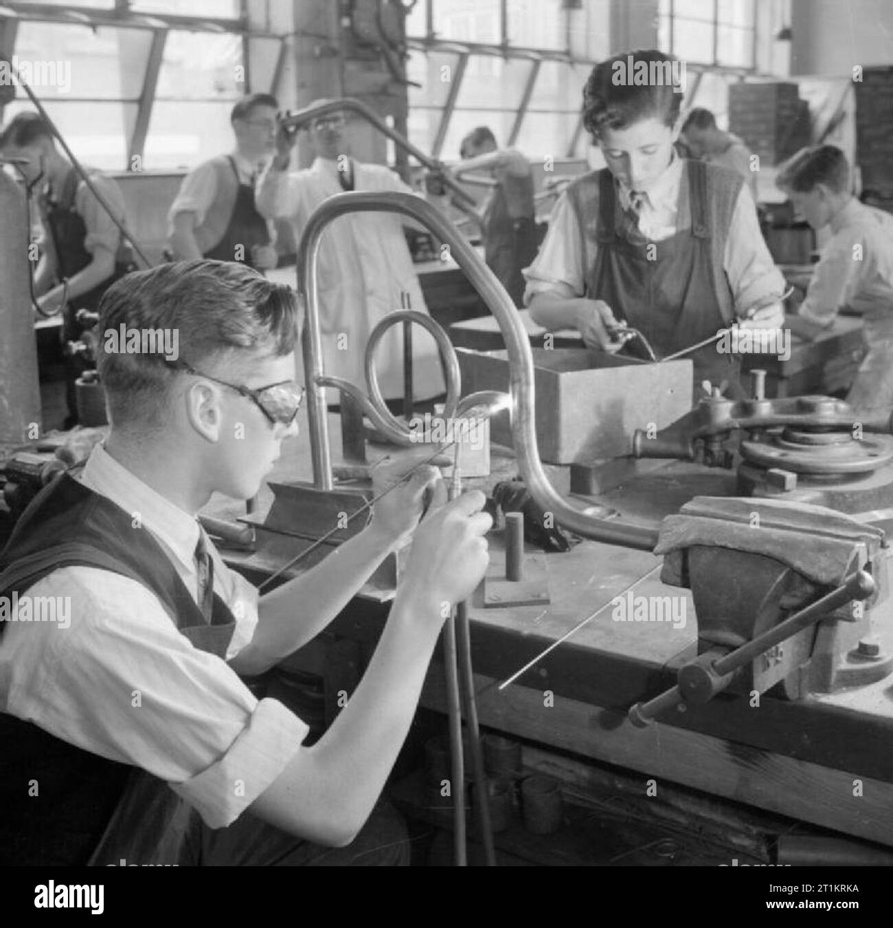 Soldering copper pipe Black and White Stock Photos & Images - Alamy