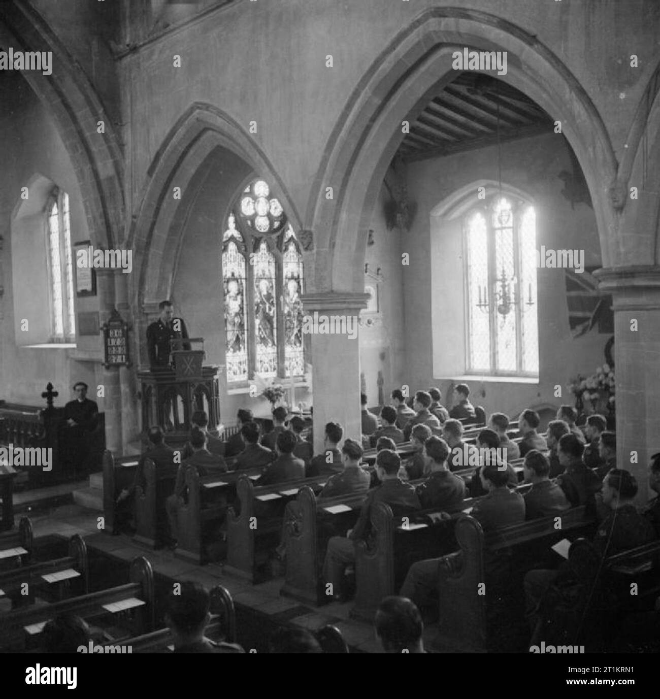 Army chaplain ww2 hi-res stock photography and images - Alamy