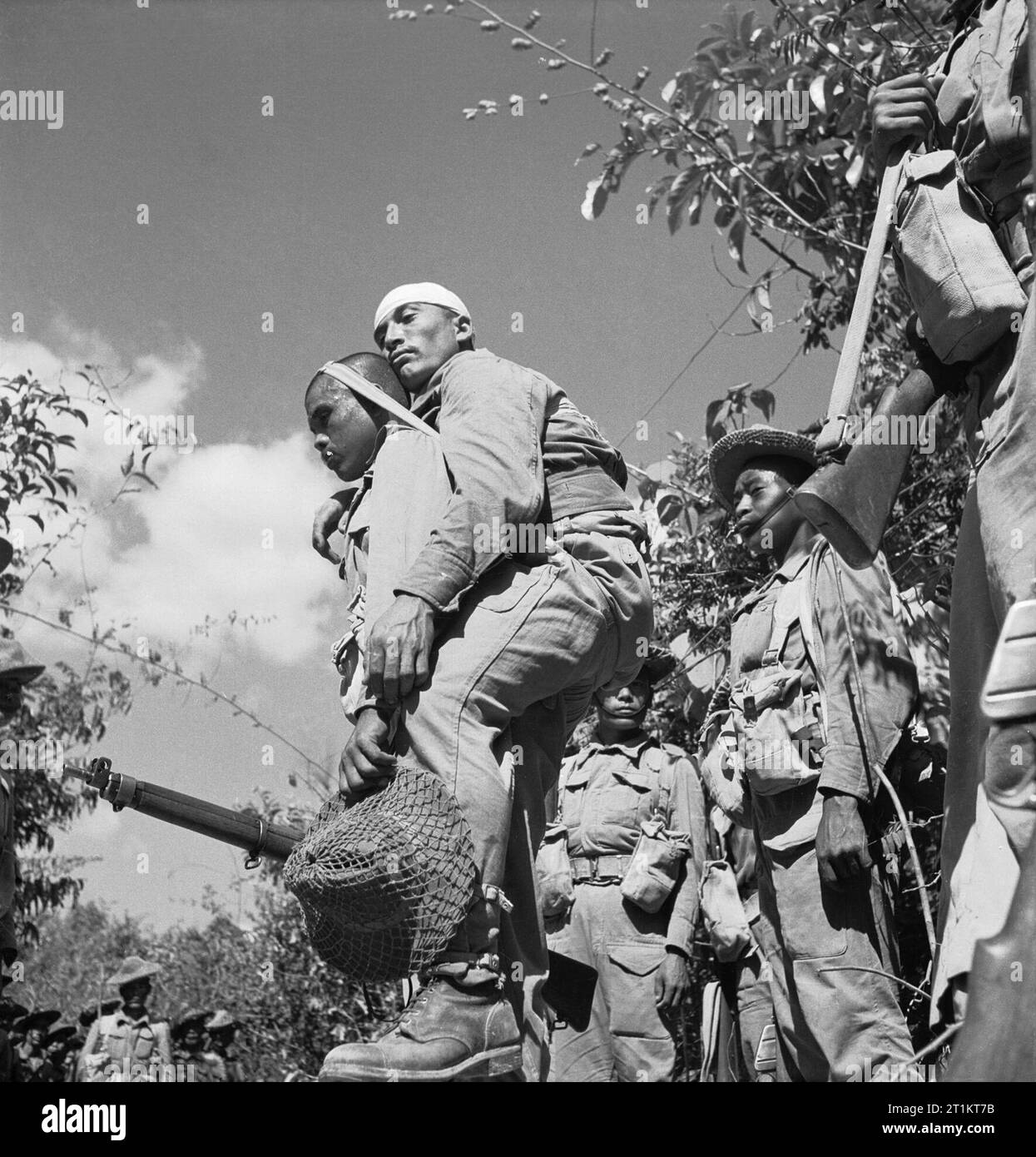 The War in the Far East- the Burma Campaign 1941-1945; British Army IB283 Stock Photo - Alamy