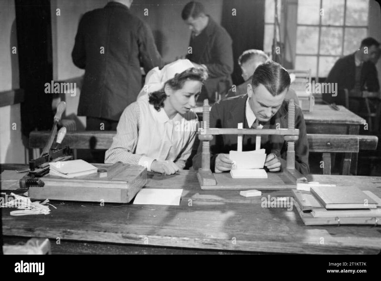 Ww2 military rehabilitation hi-res stock photography and images - Alamy