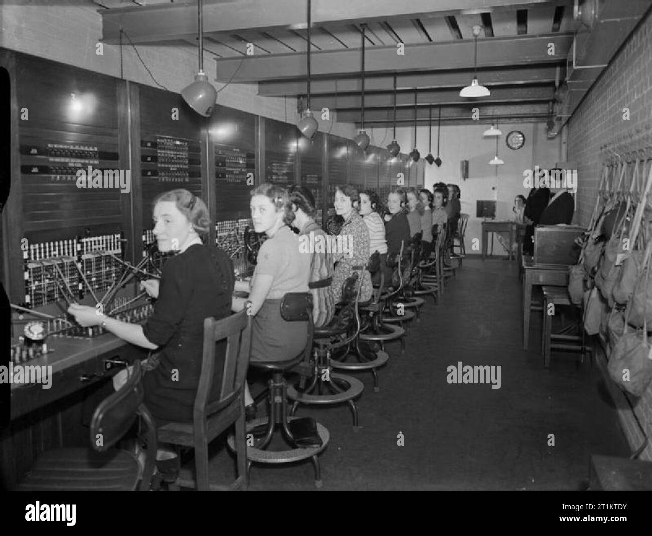 The work of the General Post Office, London, October 1941 Staff of the ...
