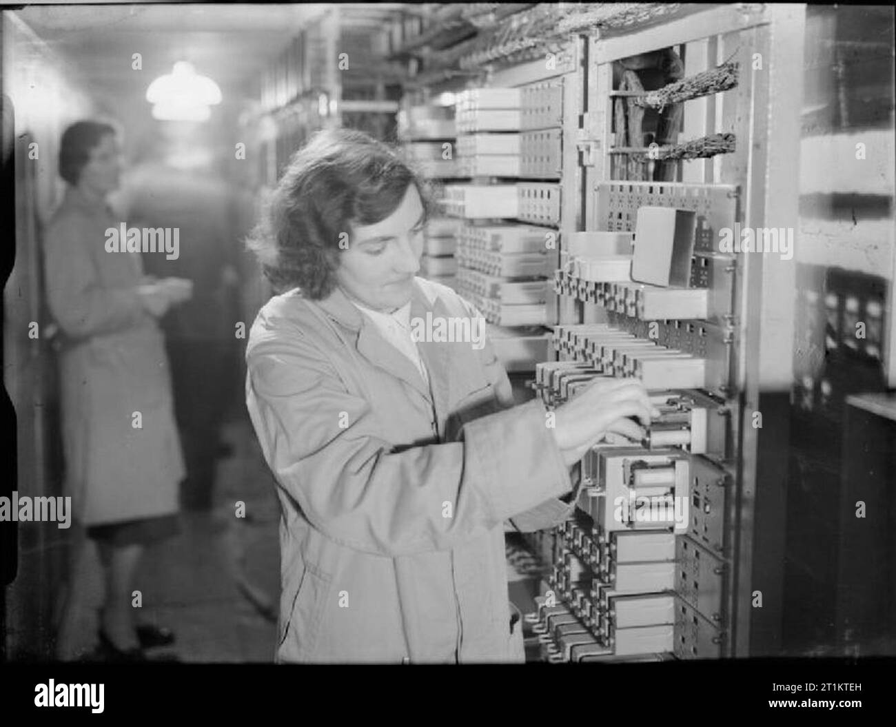 The work of the General Post Office, London, October 1941 32 year old ...