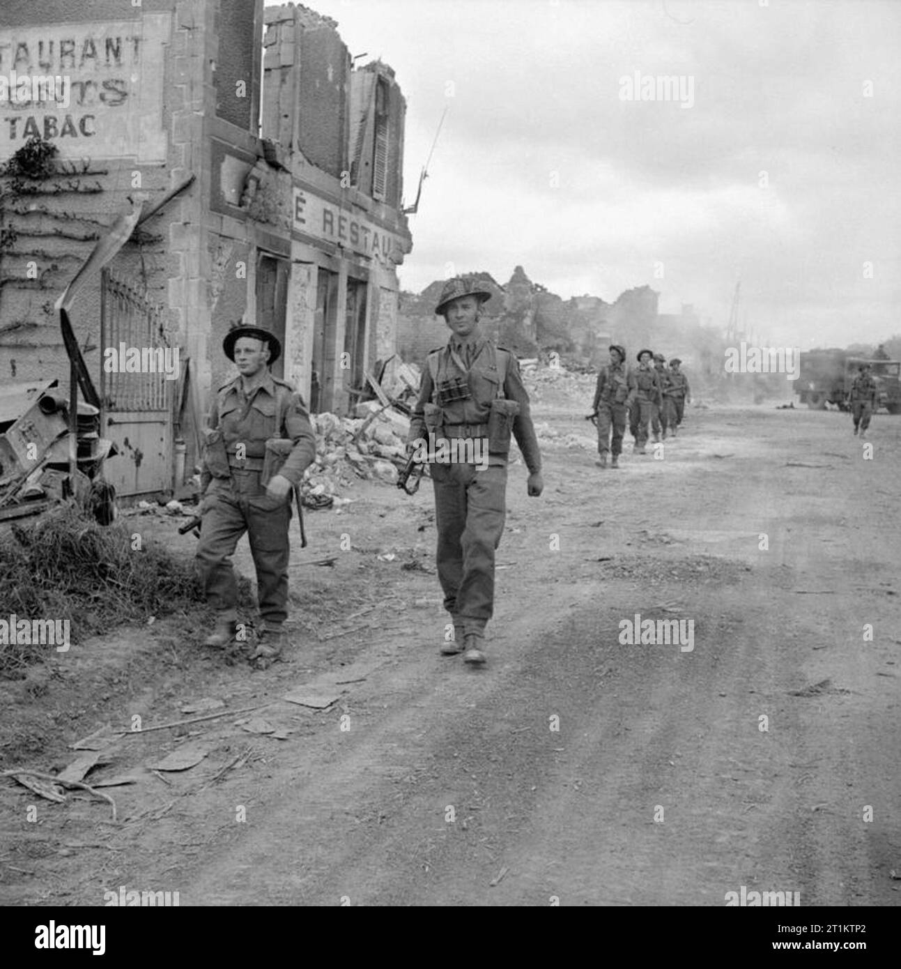 The British Army in Normandy 1944 Men of 'A' Company, 6th Durham Light ...