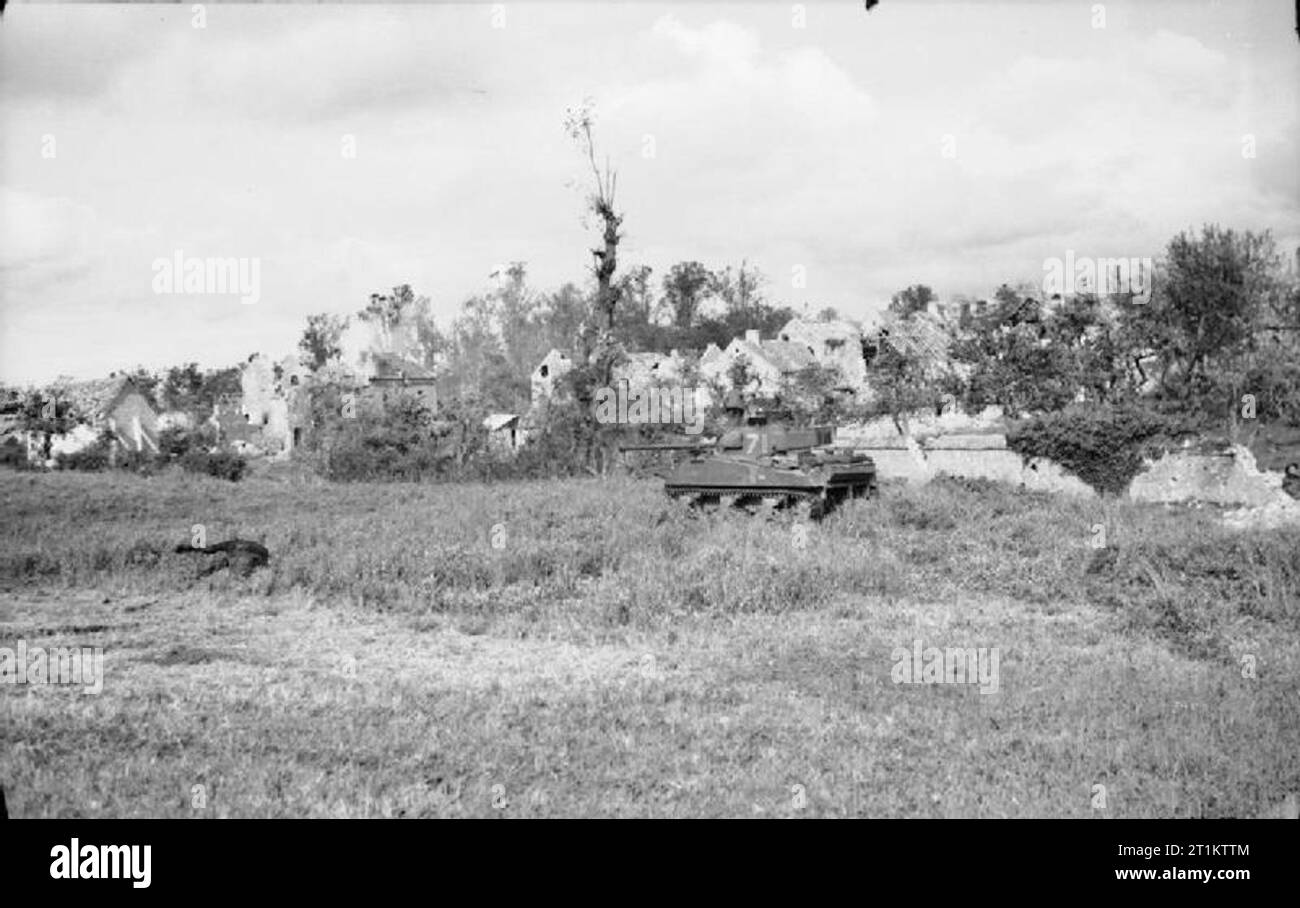 The British Army in Normandy 1944 A Sherman Firefly of 'C' Squadron ...