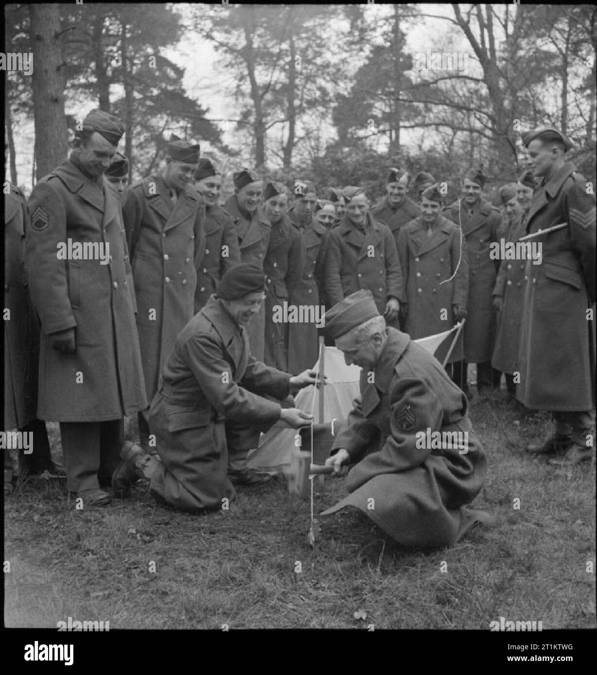 US Troops Attend British Army School- American Soldiers Train at the ...