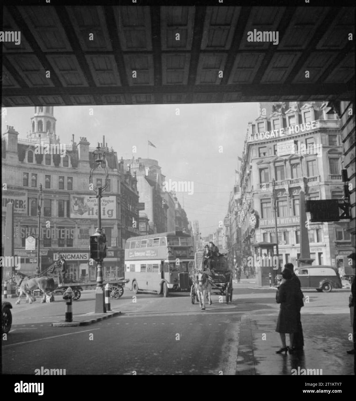 Van Girl- Horse and Cart Deliveries For the London, Midland and ...