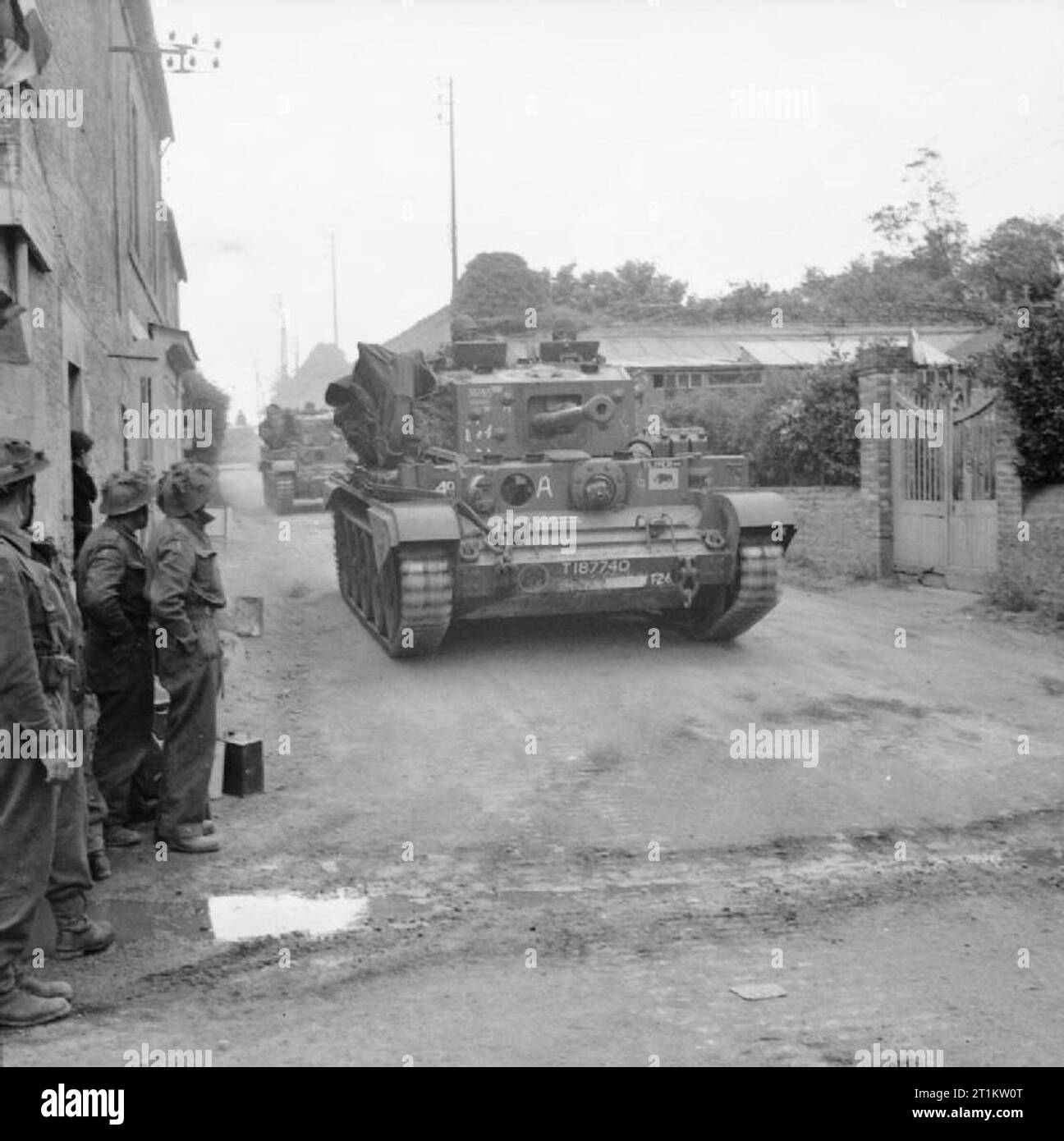 The British Army in Normandy 1944 Cromwell tanks of 2nd ...