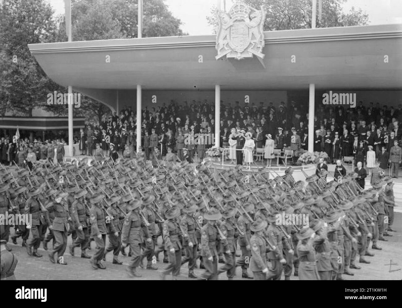 Victory Parade in London, England, UK, 8 June 1946 A contingent of ...