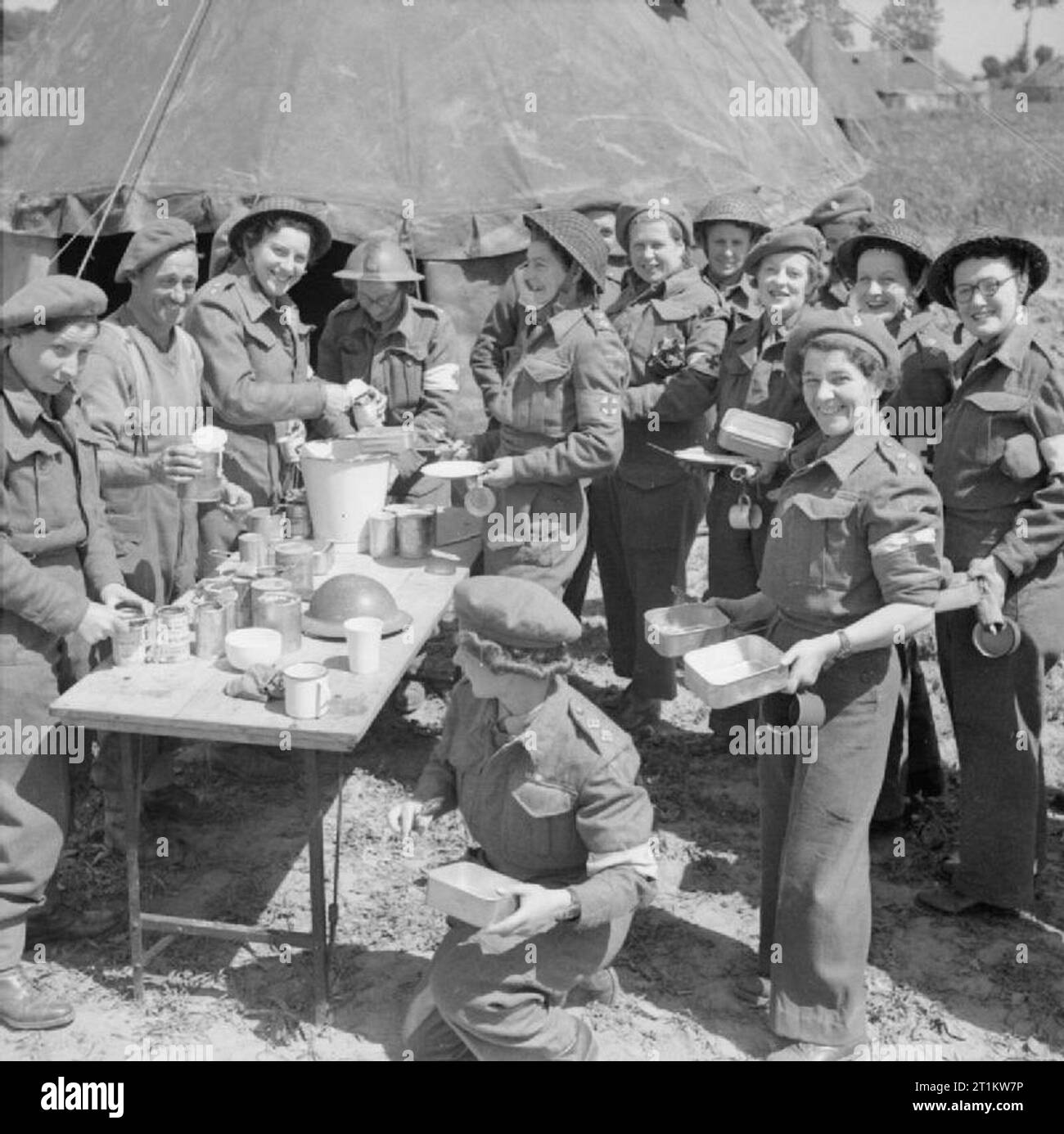 The British Army in Normandy 1944 Women of Queen Alexandra's Imperial ...