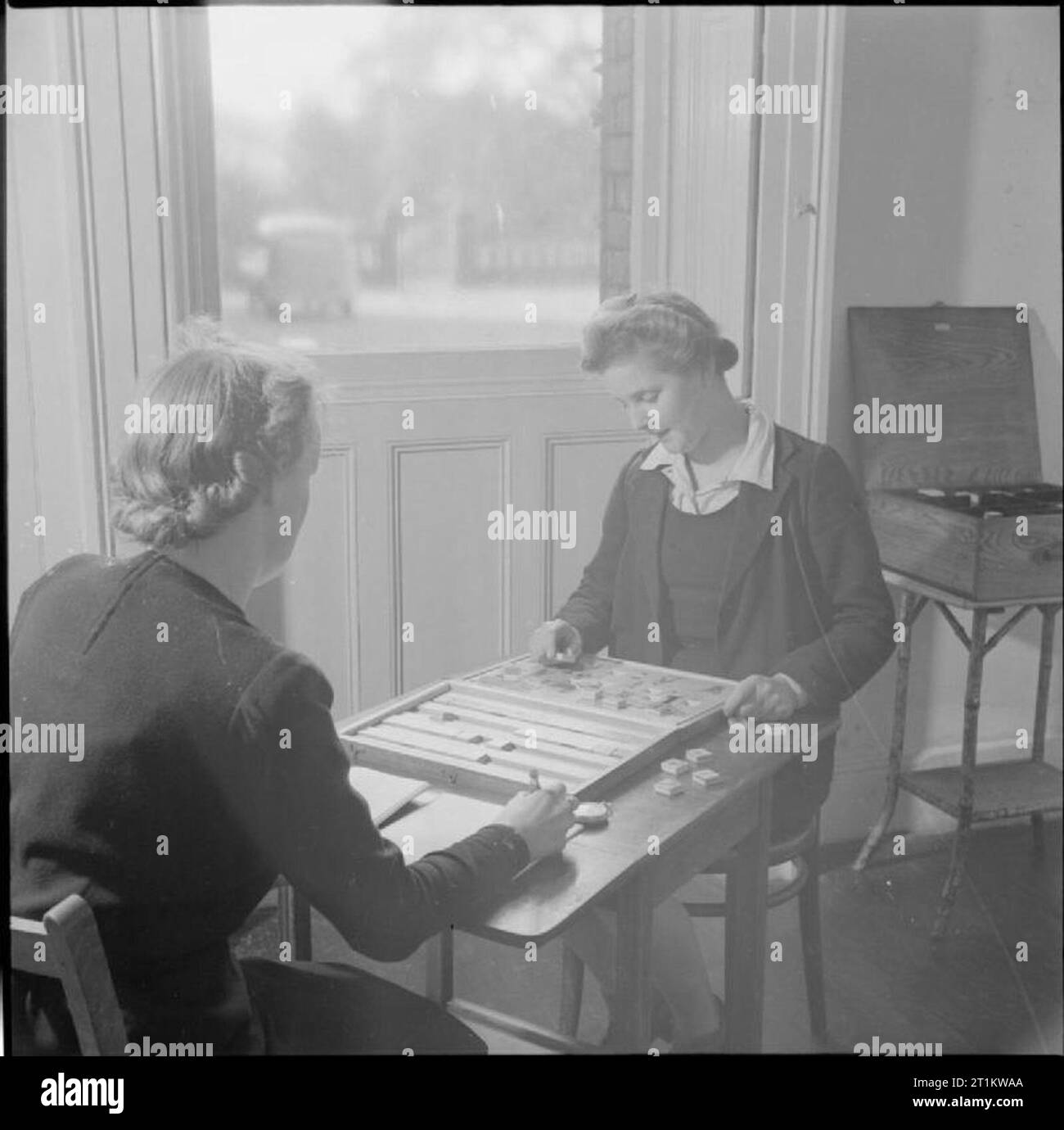 Approved School- Education in Wartime Britain, UK, 1945 A teenage girl ...