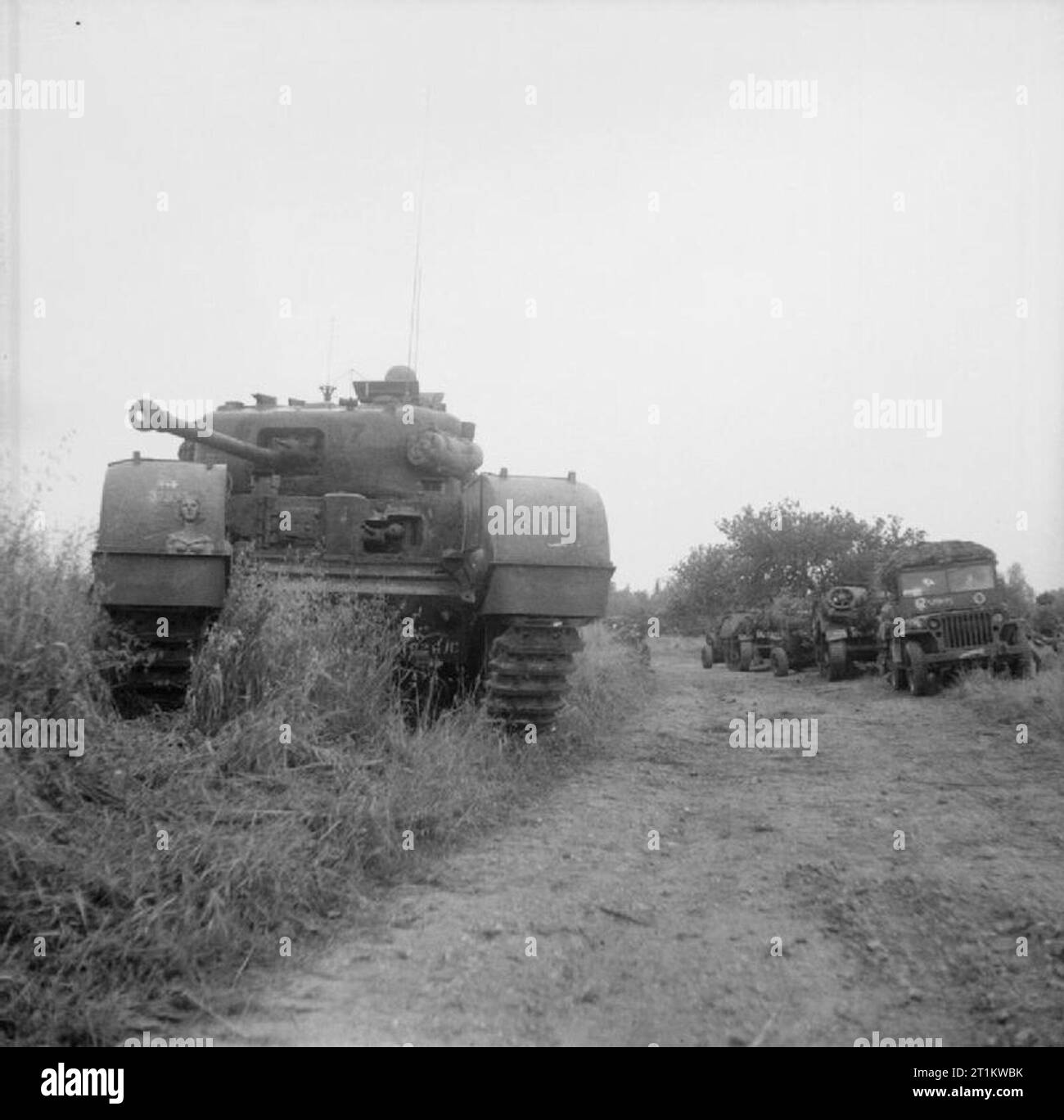 The British Army in Normandy 1944 A Churchill tank of 7th Royal Tank ...