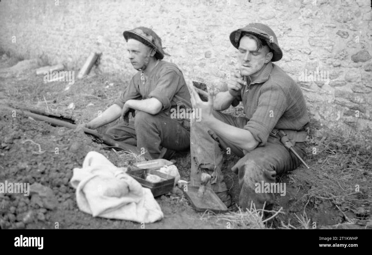 The British Army in Normandy 1944 A member of an RASC beach group ...