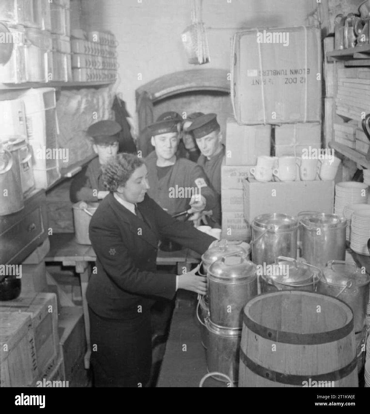 Women's Royal Naval Service- Wrens With the Fleet Mail, England, UK ...