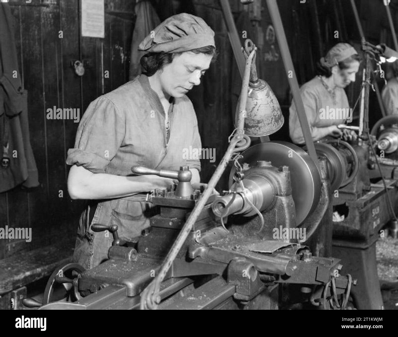 Women's War Work- Life in a Shell Factory, England, UK, 1942 Mrs E ...
