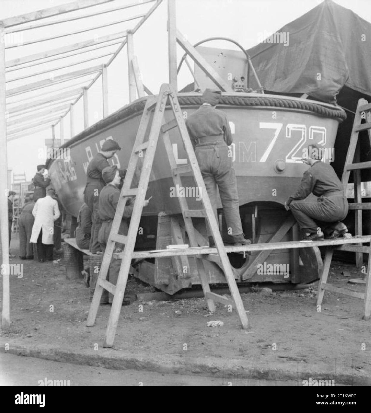 Wrens Train For New Job- Training For Ship Mechanics of the Women's ...