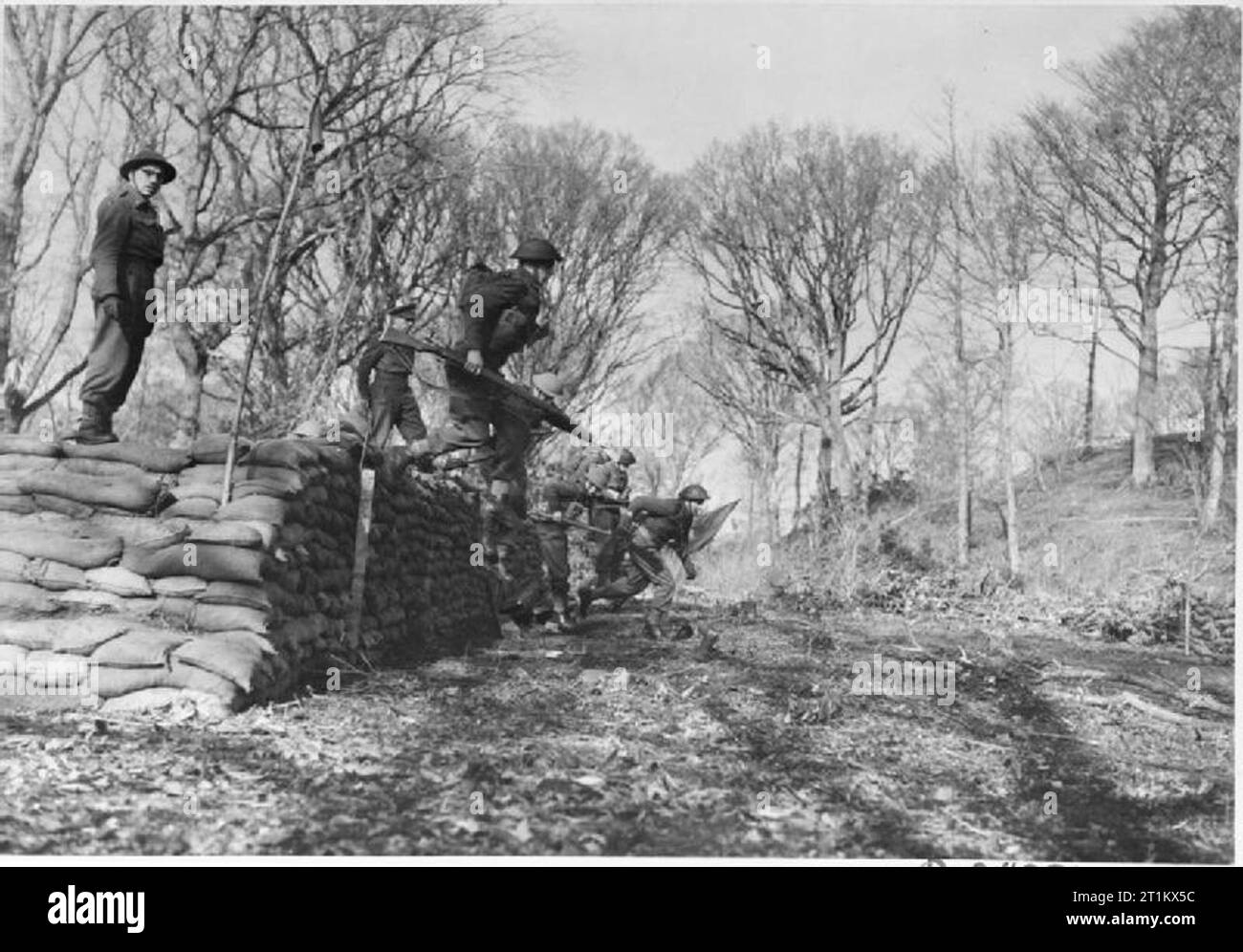 Commandos ww2 training Black and White Stock Photos & Images - Alamy