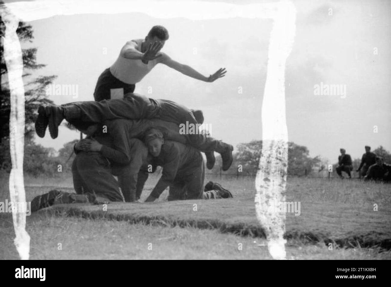 Belgians Train in England- Parachute Training at Ringway, Cheshire ...