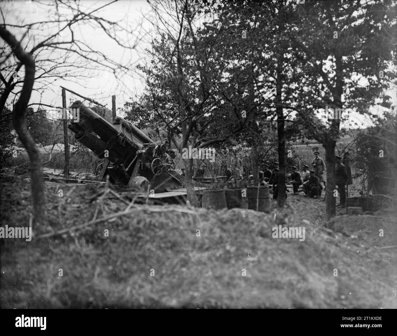 The Battle of the Somme, July - November 1916 Battle of Albert. 12-inch ...