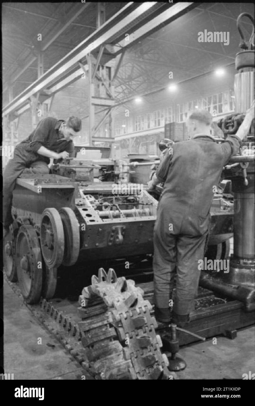 Birth of a British Tank- Tank Production in England, 1941 With the ...