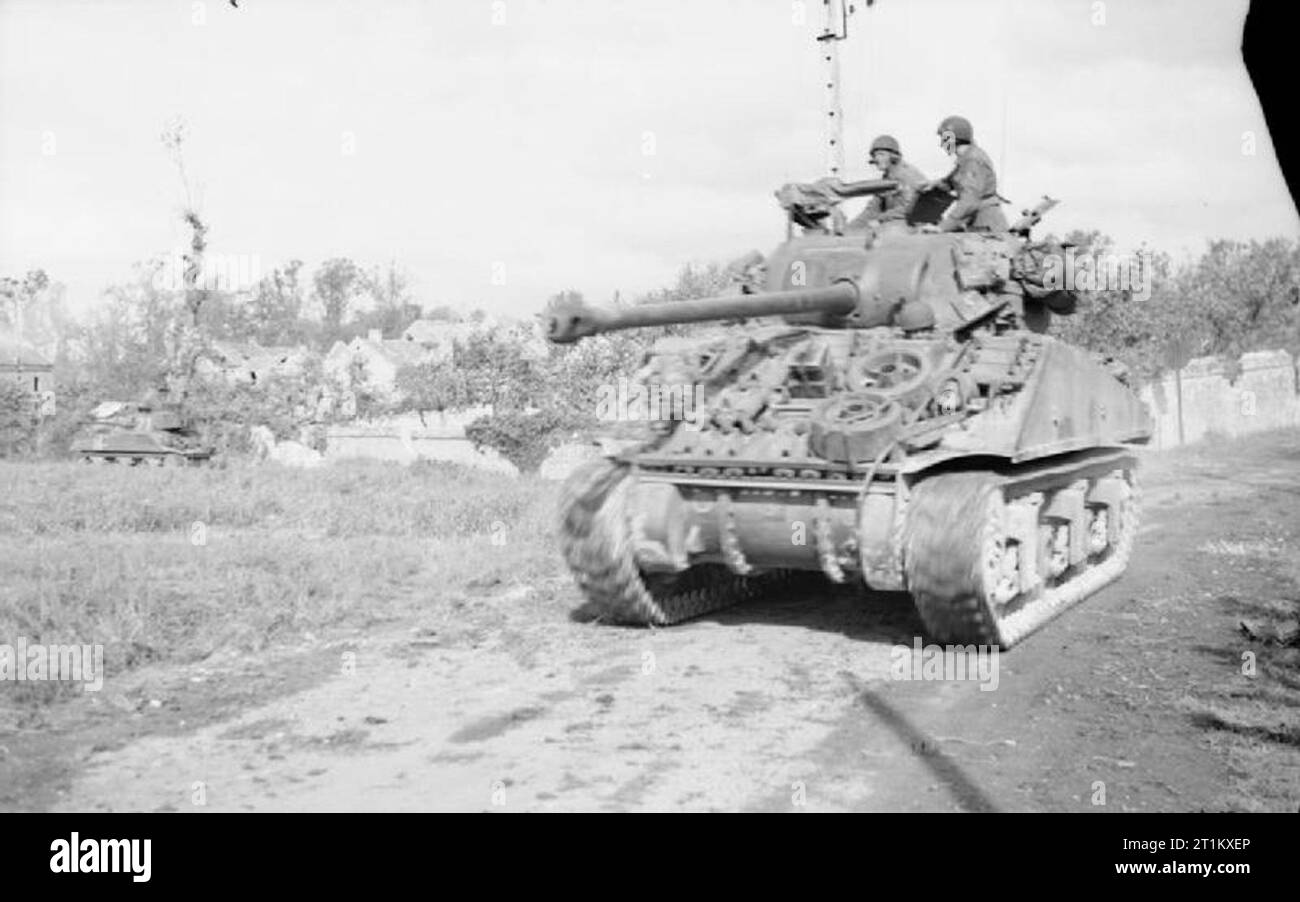 Allied Tanks of the Second World War Sherman Firefly tanks of 13/18th ...