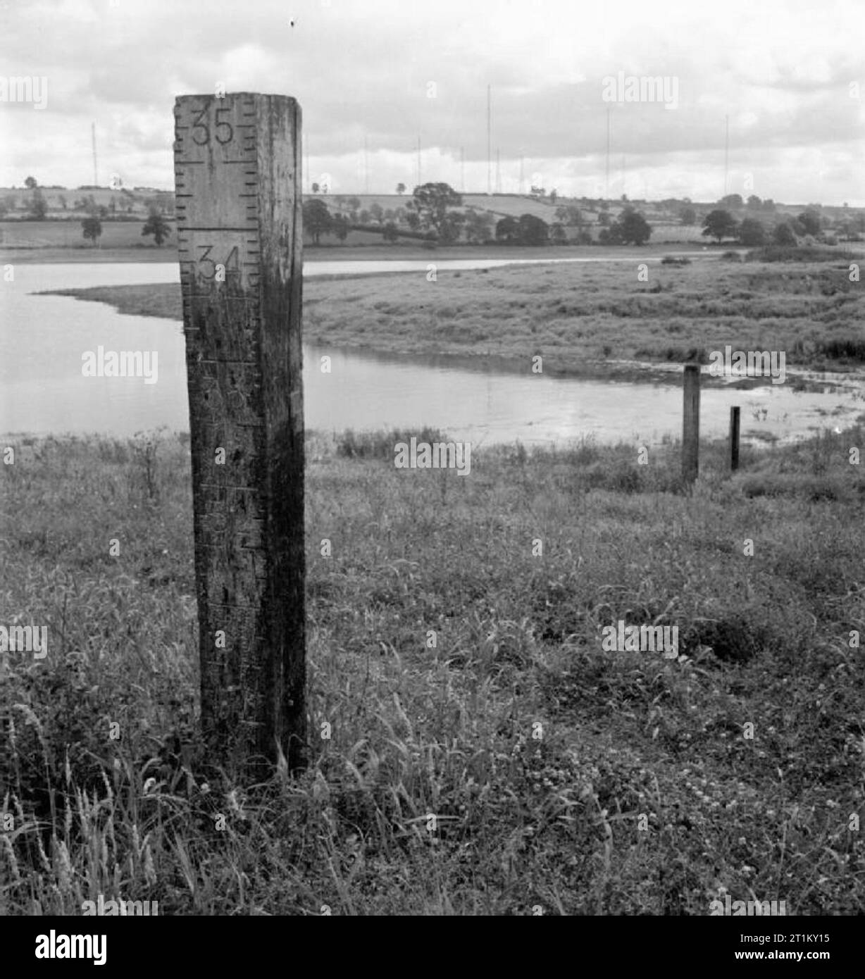 British Canals in Wartime- Transport in Britain, 1944 A view of a ...