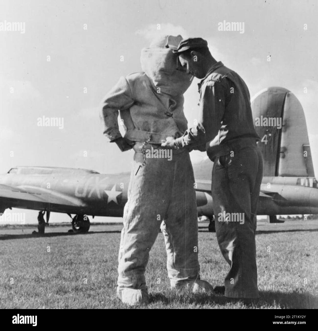 British Equipment at An American Airfield- Anglo-american Co-operation ...