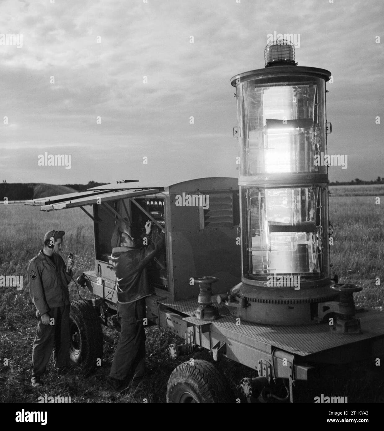 British Equipment at An American Airfield- Anglo-american Co-operation ...