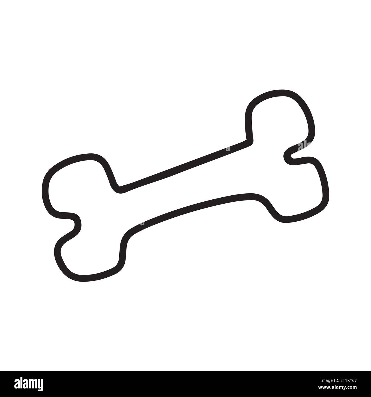 Bone for dog template logo Stock Vector Image & Art - Alamy