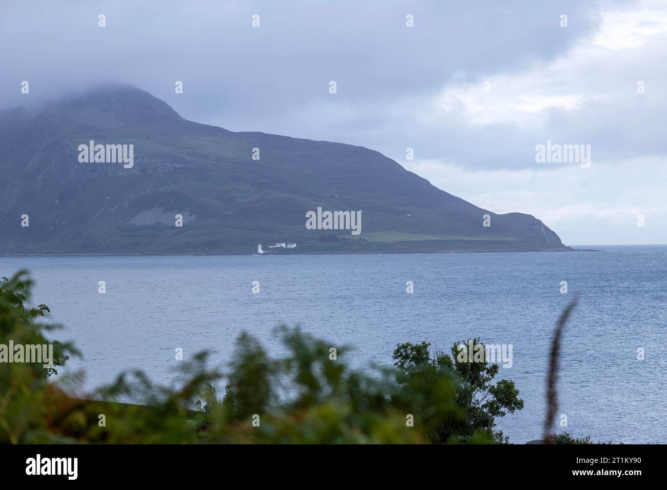 Holy Isle Inner Lighthouse, Isle Of Arran, Firth of Clyde, Scotland, UK ...