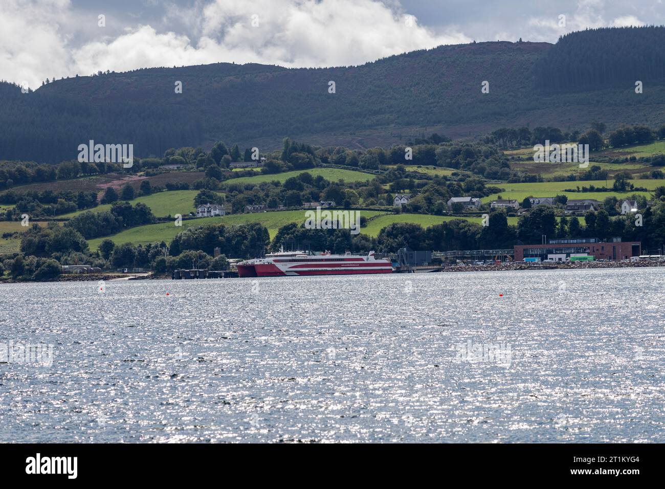 View of Brodick, Isle Of Arran, Firth of Clyde, Scotland, UK Stock ...
