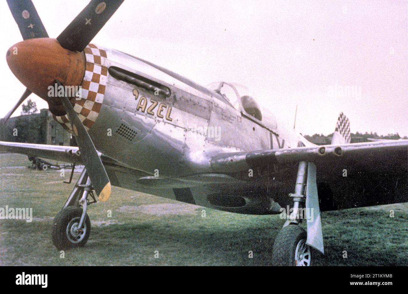 An F-6 Mustang (IX-H, serial number 42-103213) nicknamed ''Azel' of the ...